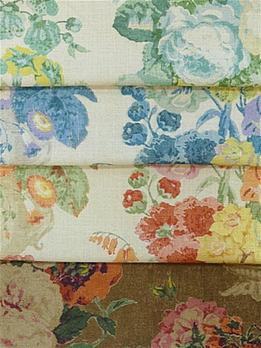 Beaumont Vase Document P Kaufmann Fabric | P Kaufmann - Floral Fabric