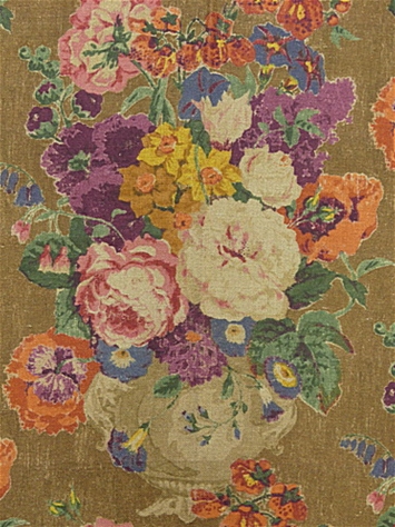 Beaumont Vase Document P Kaufmann Fabric | P Kaufmann - Floral Fabric