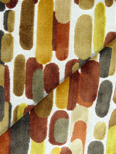 Capsules 344 Spice Covington Fabric | Velvet Fabric