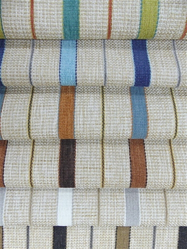 Kavi 100 Multi Covington Fabric | Stripe Fabric by the Yard