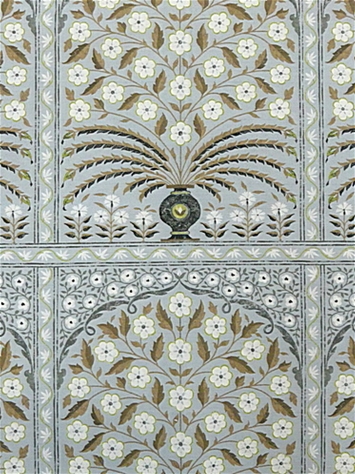 Mamounia Smoke P Kaufmann Fabric by the Yard | P Kaufmann Floral Fabric ...