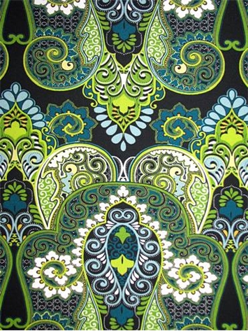 Marapi Malachite | Outdoor Fabric by the Yard