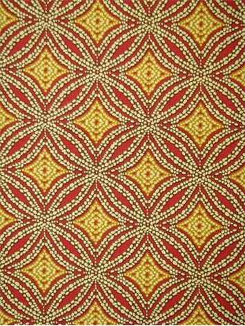 Sun Swirl Nutmeg | Decorator Fabric Rooms
