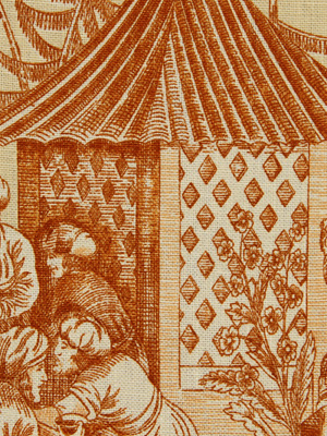 TAVERN TOILE MARIGOLD | Robert Allen Fabric