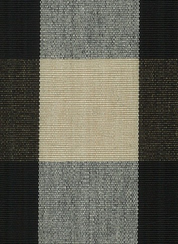 LYME BLACK/NATURAL DL07 | Cotton Fabric